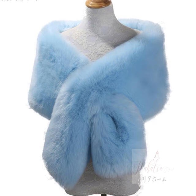 ケープ ．ファーショール ファーストール ボレロ 大判ストール 肩掛け