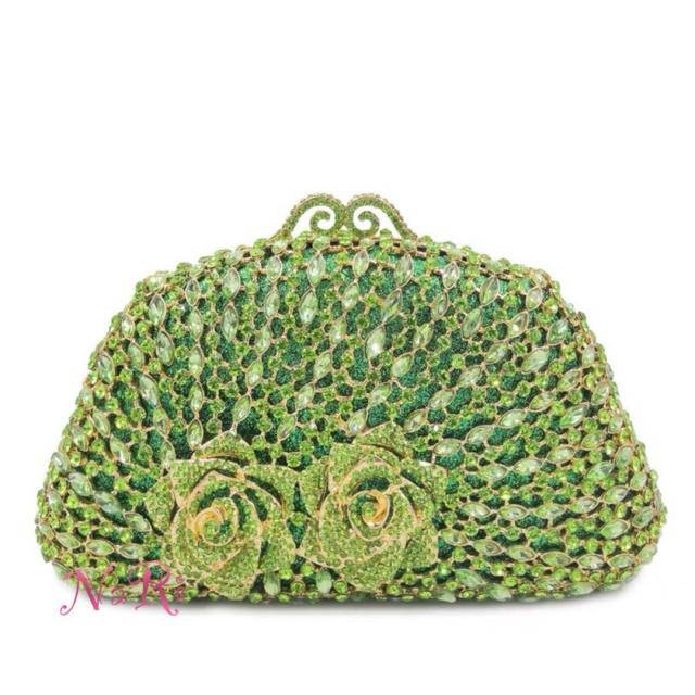 豪華パーティーバッグ キラキラ ストーンBAG クラッチバッグ レディース ラインストーンクラッチバッグ 6色選択可能