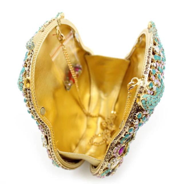 豪華パーティーバッグ キラキラ ストーンBAG クラッチバッグ