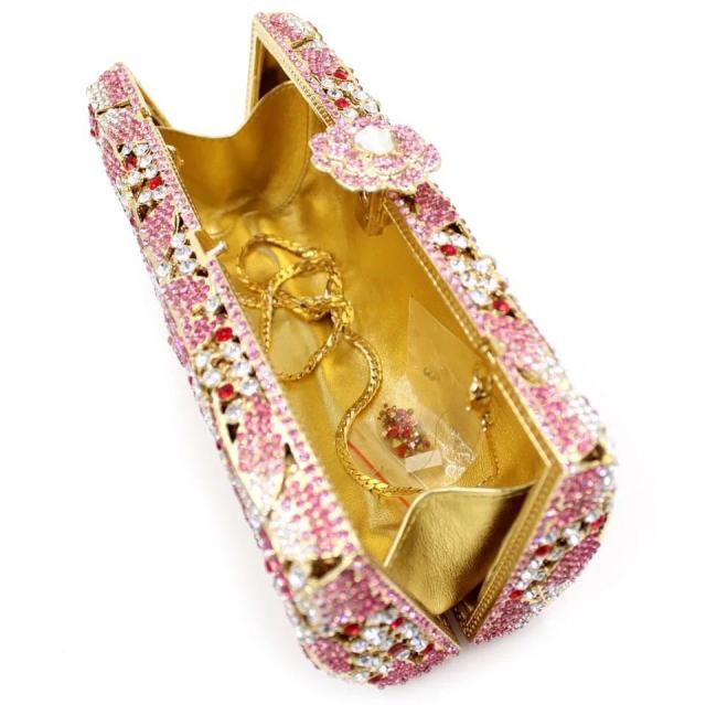 豪華パーティーバッグ キラキラ ストーンBAG クラッチバッグ