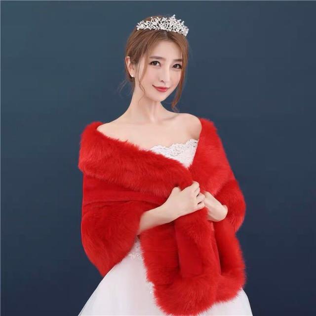 毛皮風ミンクケープ ．ファーショール ファーストール ポンチョ ボレロ ストール．