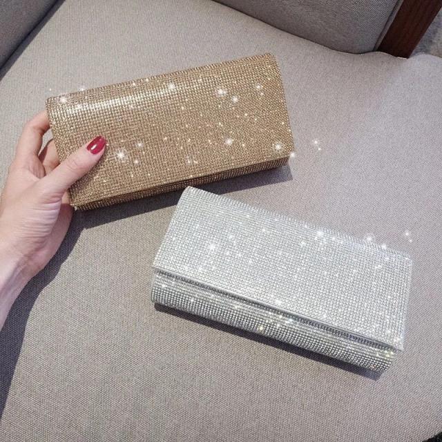 豪華パーティーバッグ キラキラ ストーンBAG クラッチバッグ