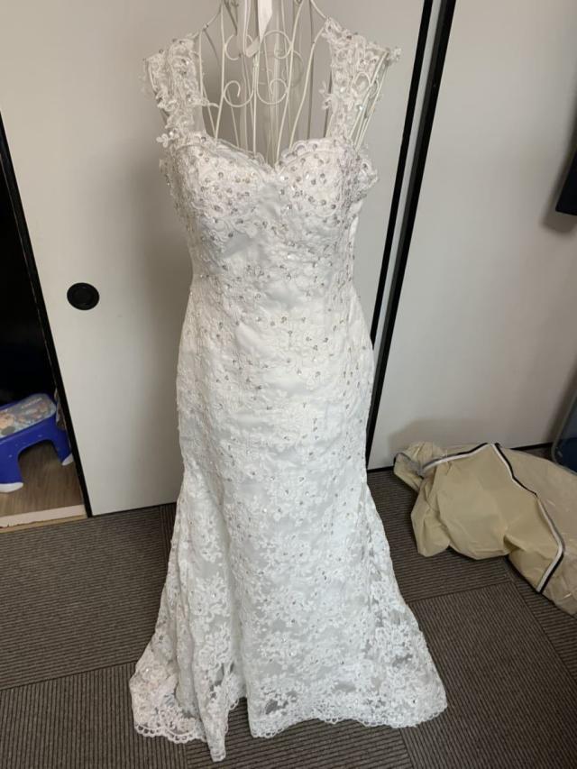 ウエディングドレス ロングドレス ロングワンピース 結婚式 披露宴 パーティー (未使用品)