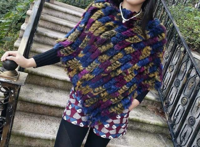 ラビットケープ ラビットショール ポンチョ ．ラビット大判ストール ラビット肩掛け