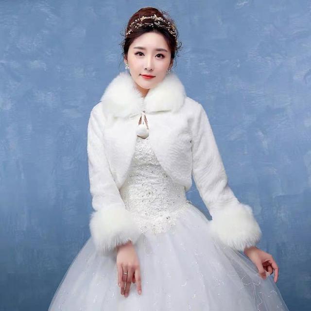 豪華肩掛け 大判ショール ファーストール 毛皮ケープ 結婚式 ボレロ．ポンチョ