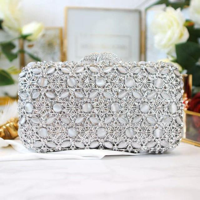 豪華パーティーバッグ キラキラ ストーンBAG -クラッチバッグ