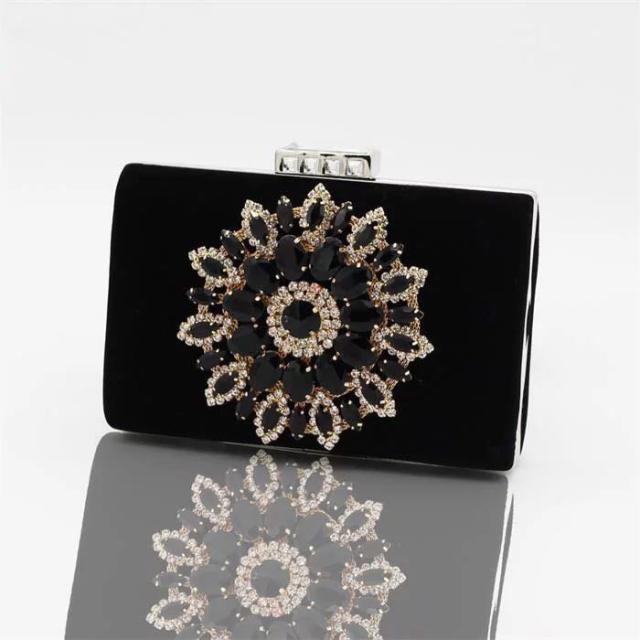 豪華パーティーバッグ ストーンBAG．クラッチバッグ レディース 2wayショルダーバッグ