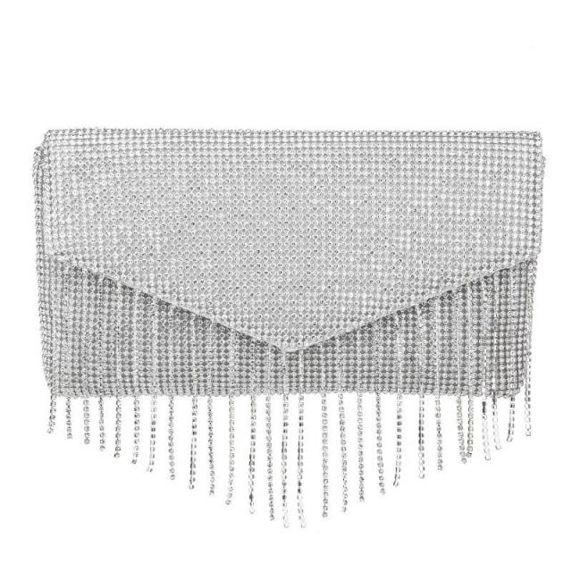 豪華パーティーバッグ キラキラ ストーンBAG クラッチバッグ レディース ラインストーンクラッチバッグ 2wayバッグ