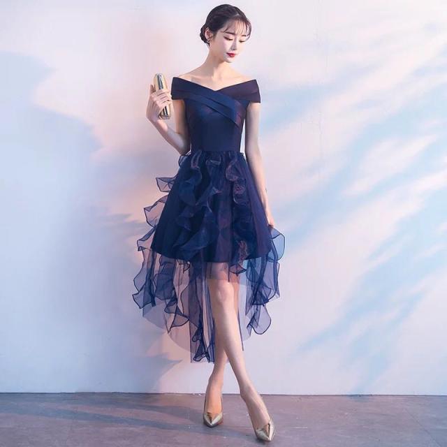 パーティードレス パーティドレスワンピース 結婚式 二次会ワンピース ドレス フォーマル 謝恩会 披露宴 演奏会 発表会(XS〜2XL）