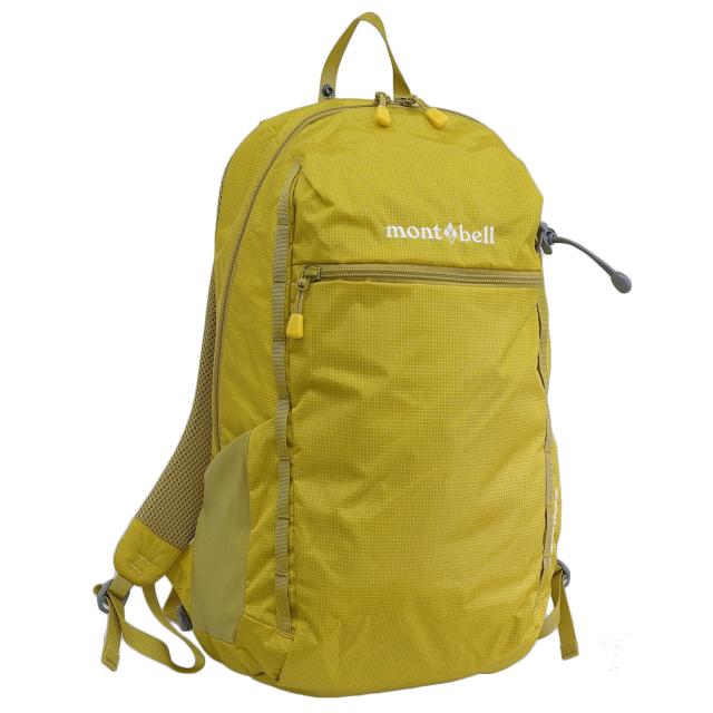 モンベル バッグ メンズ レディース リュック リュックサック バックパック ナイロン イエロー ガルワール パック 20 1133209YL mont-bell A4対応