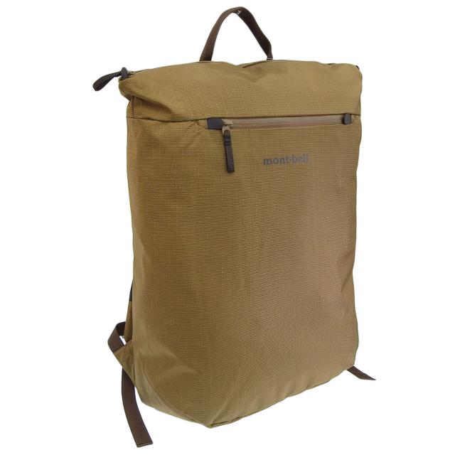 モンベル バック メンズ レディース リュック リュックサック バックパック ナイロン タン トラベルタフパック20 Travel Tough Pack 20 1133451TN mont-bell A4対応