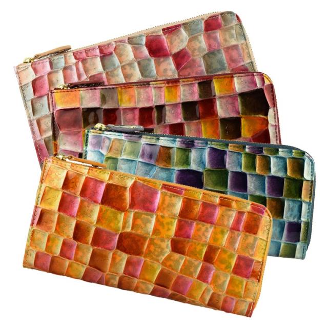 オンディーナ Ondina L字ファスナー長財布 196202 女性 プレゼント ブランド ギフト 新生活 　一粒万倍日 母の日　土日祝も毎日発送します