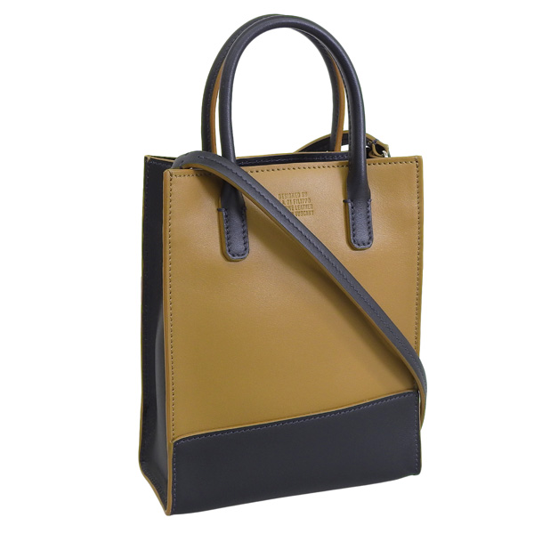 イルビゾンテ バッグ レディース ショルダーバッグ レザー ブラウンブラック BHA009PI0008BK261P IL BISONTE 母の日　土日祝も毎日発送します