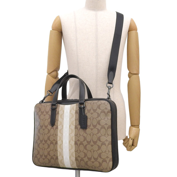 コーチ バッグ メンズ 2WAY ビジネスバッグ ショルダーバッグ