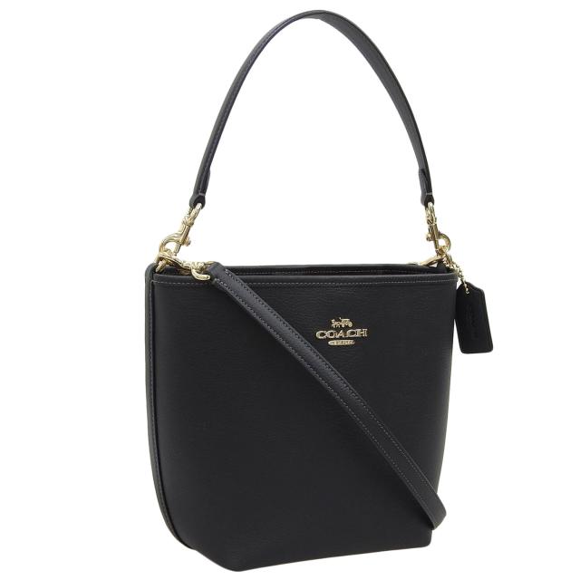 コーチ バッグ レディース 2WAY ショルダーバッグ ハンドバッグ アウトレット レザー ブラック シティバケットバッグ CT801IMBLK COACH