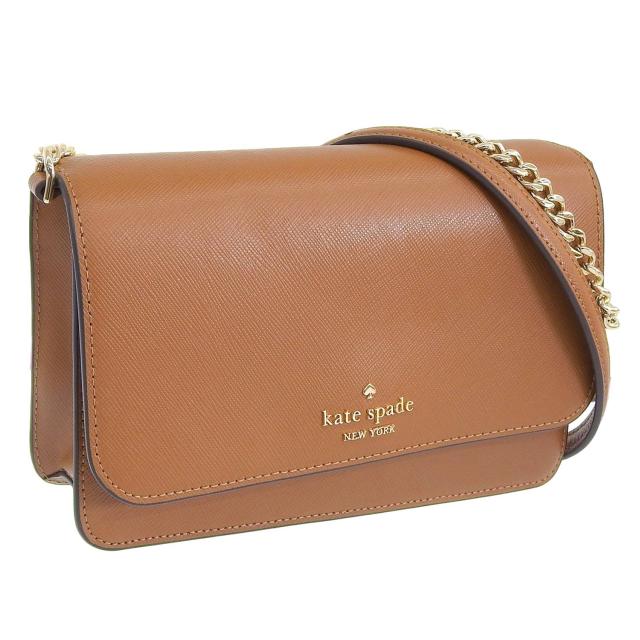 ケイトスペード バッグ レディース 2WAY ショルダーバッグ アウトレット レザー ブラウン マディソン スモール フラップクロスボディ madison sm flp cbdy KC586-200 KATE SPADE
