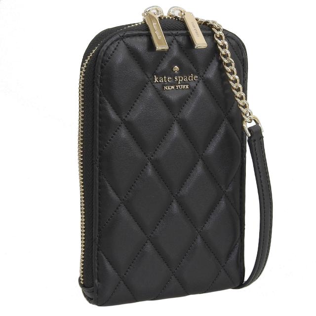 ケイトスペード バッグ レディース ショルダーバッグ アウトレット レザー ブラック キャリー ノースサウス ジップ フォン クロスボディ carey ns phn cbdy KC597-001 KATE SPADE