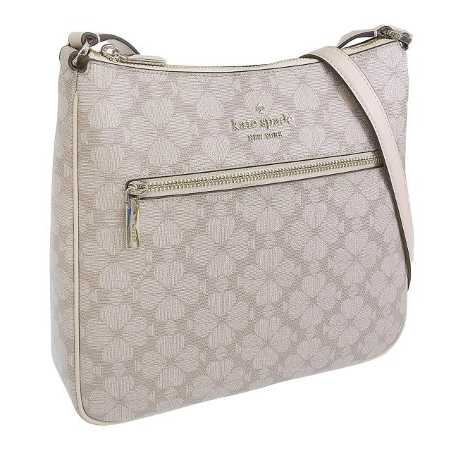 ケイトスペード バッグ レディース ショルダーバッグ アウトレット ベージュマルチ スペードフラワー コーテッドキャンバス スウィングパック クロスボディ spade flower spade flower pvc KG481-250 KATE SPADE