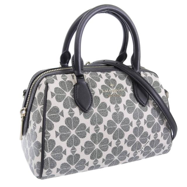 ケイトスペード バッグ レディース 2WAY ショルダーバッグ ハンドバッグ アウトレット ブラック スペードフラワー ダッフル クロスボディ spade flower duffle cb KG483-001 KATE SPADE