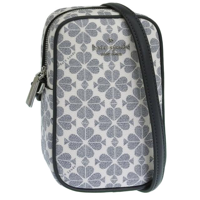 ケイトスペード バッグ レディース ショルダーバッグ アウトレット ネイビーマルチ スペードフラワー ノースサウス ジップフォンクロスボディ spade flower KG490-403 KATE SPADE