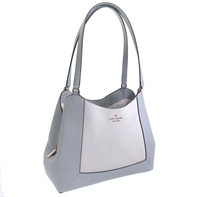 ケイトスペード バッグ レディース ショルダーバッグ アウトレット レザー グレー レナ カラーブロック lena colorblock pebb trpl cmp shldr KH439-020 KATE SPADE