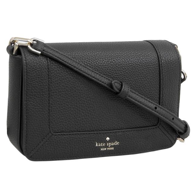 ケイトスペード バッグ レディース ショルダーバッグ アウトレット レザー ブラック レナ スモール フラップ クロスボディ lena sm flp crossbdy KH784-001 KATE SPADE