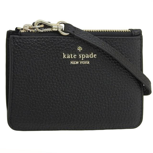 ケイトスペード カードケース レディース ケース 小銭入れ アウトレット レザー ブラック レナ スモールカードホルダー リスレット lena sm crdhldr wrlt KH789-001 KATE SPADE