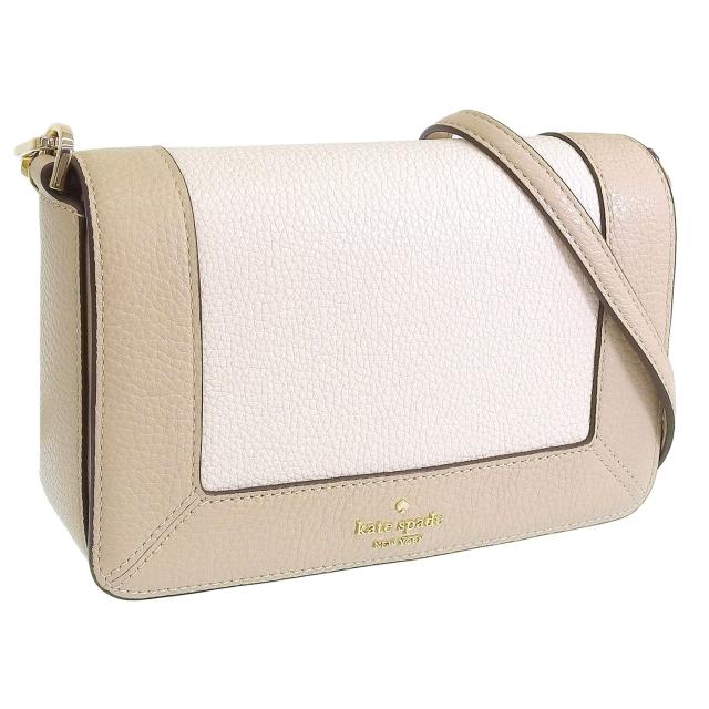 ケイトスペード バッグ レディース ショルダーバッグ アウトレット レザー ベージュマルチ レナ カラーブロック スモール フラップ クロスボディ lena sm flp crossbdy KH792-250 KATE SPADE