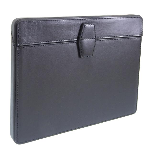 ダンヒル iPadケース タブレットケース メンズ レザー ブラック PLAIN LEATHER IPAD CASE L2P797A dunhill