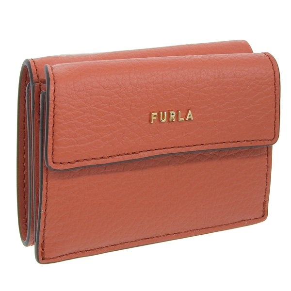 フルラ 財布 レディース 三つ折り財布 レザー カネッラレッド FURLA BABYLON S COMPACT WALLET TRIFORD PCY9UNOHSF000CL000 FURLA