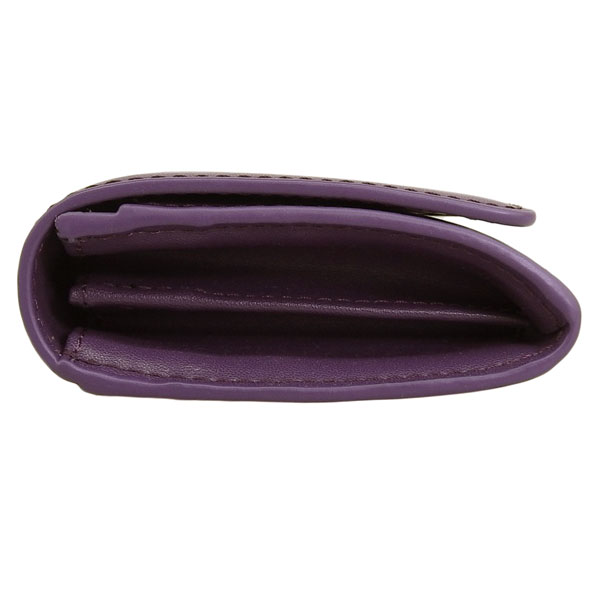 フルラ 財布 レディース 長財布 アウトレット レザー パープル