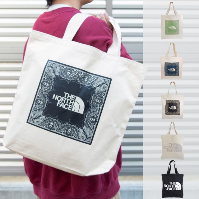 ノースフェイス バッグ メンズ レディース トートバッグ キャンバス ブラック COTTON CANVAS TOTE NN2PN65C-RBK-BLACK THE NORTH FACE 母の日　土日祝も毎日発送します