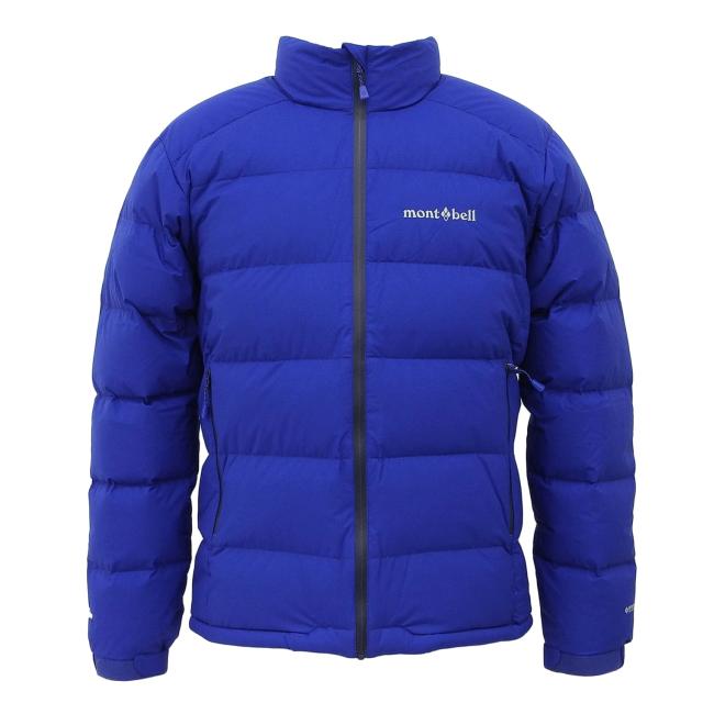 モンベル パーマフロスト ライトダウンジャケット メンズ Lサイズ ナイロン ブルー RL1101626BLRI mont-bell