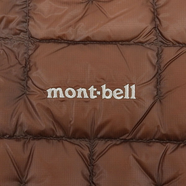 モンベル プラズマ1000 ダウンジャケット メンズ Sサイズ ブラウン