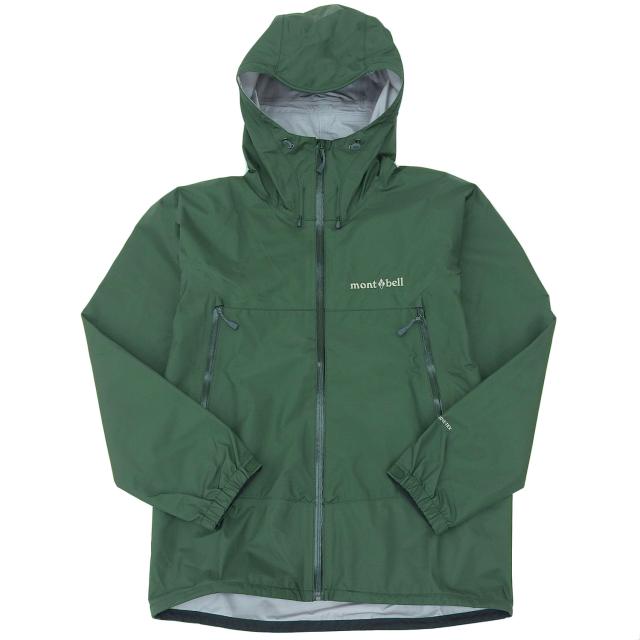 モンベル レインコート レインウェア メンズ レインダンサージャケット Sサイズ ナイロン ダークグリーン RS1128618STGN mont-bell