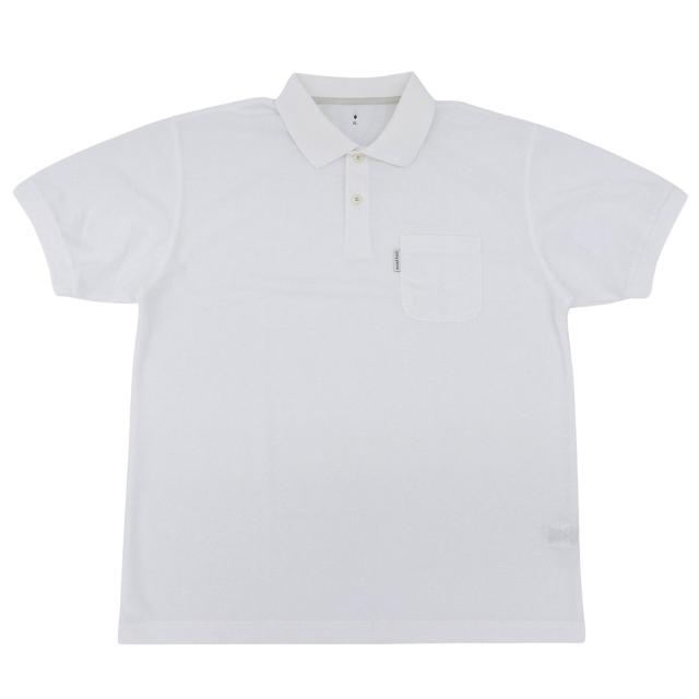 モンベル ポロシャツ メンズ 鹿の子 カノコ 半袖 S M L XL ホワイト WIC. ポロシャツ RXL1114228WT mont-bell