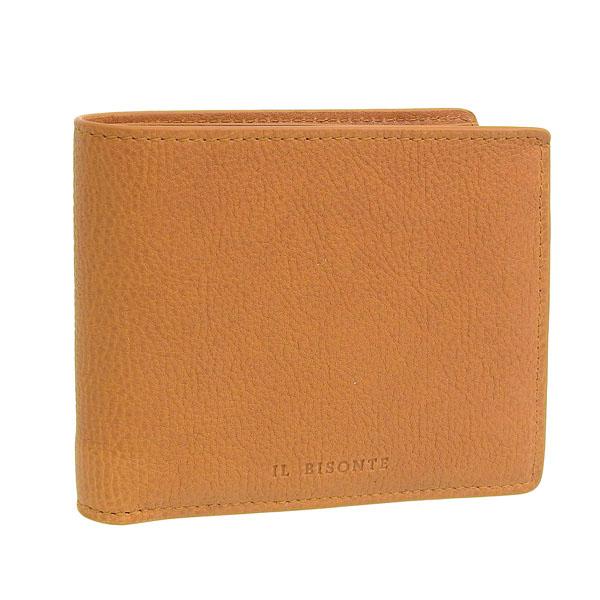 イルビゾンテ 財布 レディース 二つ折財布 レザー ナチュラル SBW060POX001NA252C IL BISONTE　一粒万倍日 母の日　土日祝も毎日発送します
