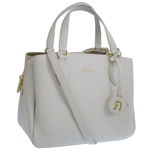 フルラ バッグ レディース ハンドバッグ 2WAYバッグ ショルダーバッグ アウトレット レザー グレー MINEVRA S TOTE WB00391BX0306GDJ00 FURLA