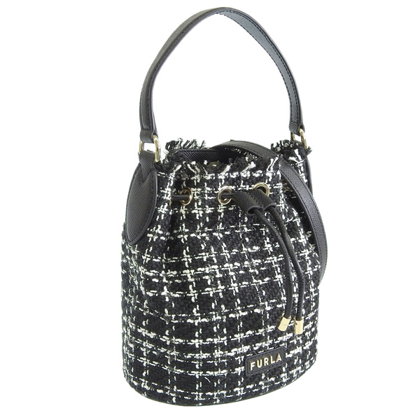 フルラ バッグ レディース 2WAY ショルダーバッグ ハンドバッグ アウトレット ブラックマルチ クリオ CLIO DRAWSTRING MINI WB00588BX1024TNO00 FURLA 母の日　土日祝も毎日発送します