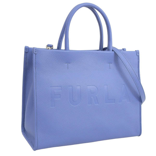 フルラ バッグ レディース トートバッグ 2WAYバッグ ショルダーバッグ レザー ネイビー WONDERFURLA M TOTE WB00842BX14421246S FURLA 母の日　土日祝も毎日発送します
