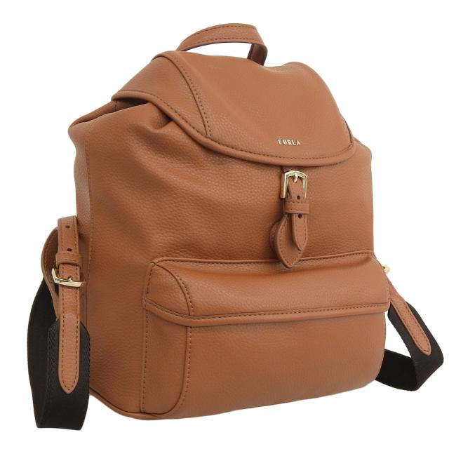 フルラ バッグ レディース リュックサック リュック バックパック アウトレット レザー ブラウン FURLA CLASSIC BACKPACK S WB01261BX281303B00