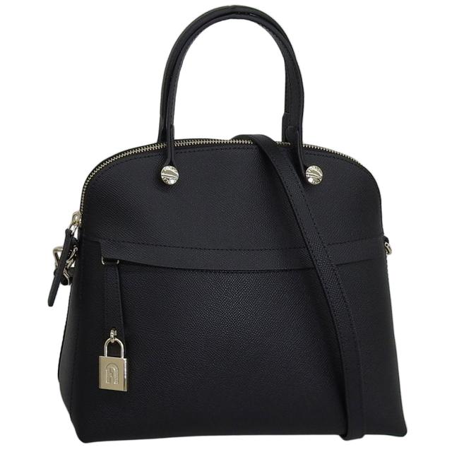 フルラ バッグ レディース 2WAY トートバッグ ショルダーバッグ アウトレット ブラック FURLA CLASSIC-M DOME BAG WB01285BX0306O6000