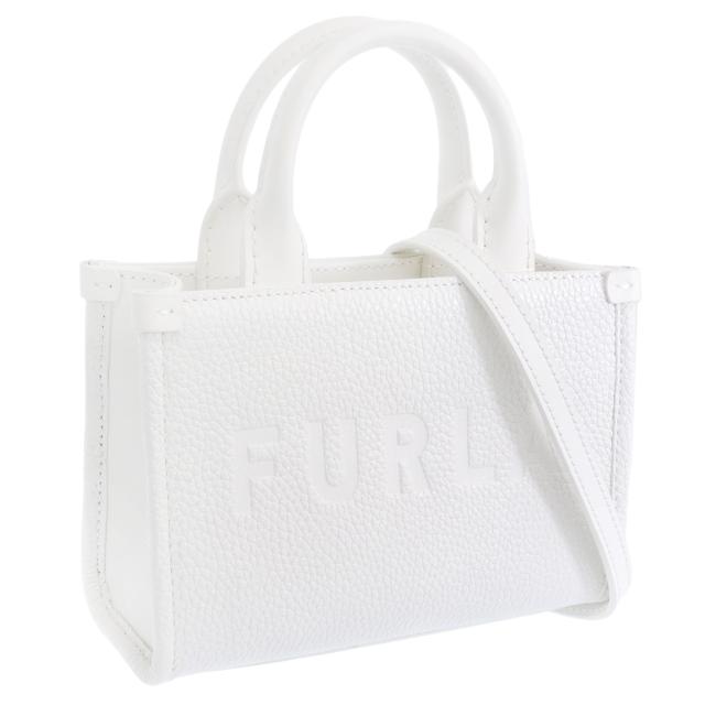 フルラ バッグ レディース ショルダーバッグ トートバッグ 2WAY アウトレット マイクロバッグ 小さめ ミニ コンパクト レザー ホワイト NIOBE-TOTE MICRO BAG WE00536BX092901B00 FURLA