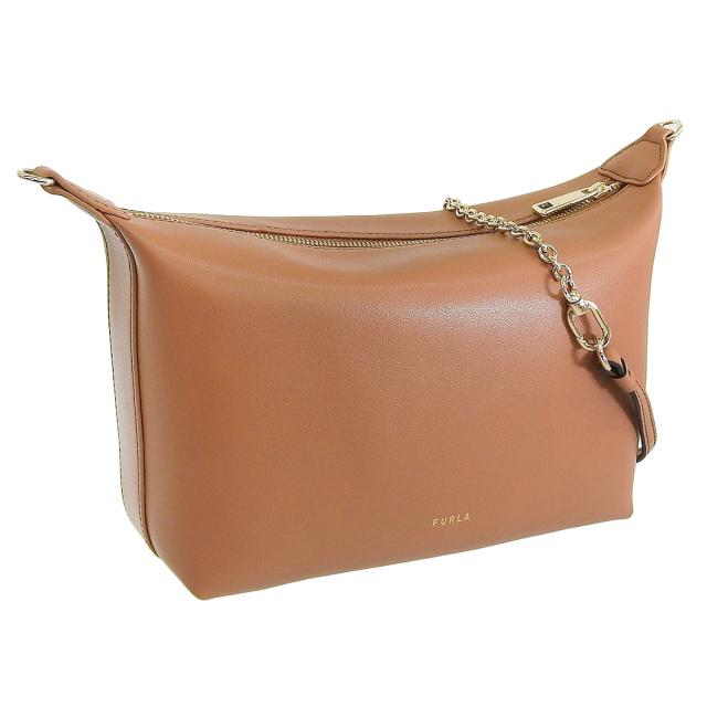 フルラ バッグ レディース 2WAY ショルダーバッグ アウトレット レザー ブラウン ヌヴォラ FURLA NUVOLA MINI CROSSBODY HOBO WE00662BX3104RY000