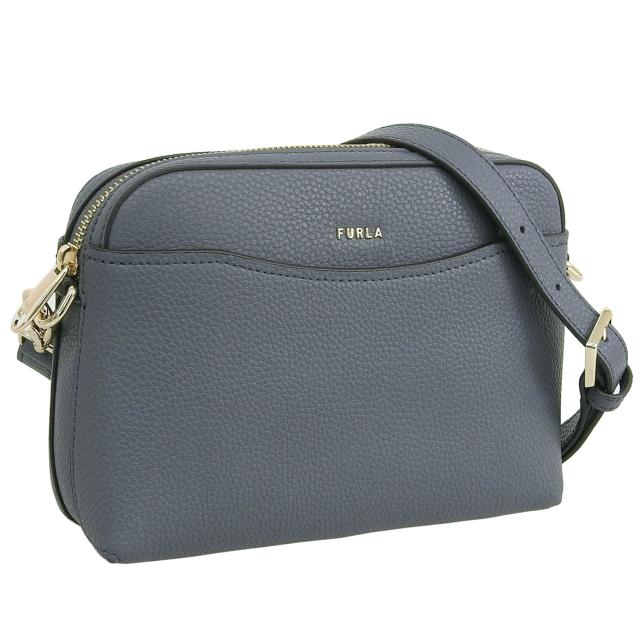 フルラ バッグ レディース ショルダーバッグ アウトレット レザー ダークグレー FURLA GEA CROSSBODY XL POUCH WE00670BX030525K00