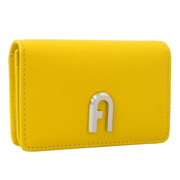 フルラ FURLA MOON BUSINESS CARD CASE SLIM カードケース 名刺入れ ポッリネ イエロー系 レディース wp00125ax07330564s レディース 女性 プレゼント ブランド ギフト 新生活 母の日