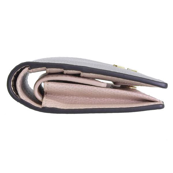 フルラ 財布 レディース 二つ折り財布 アウトレット レザー グレー