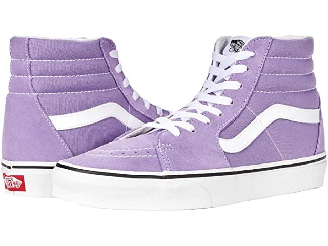バンズ スニーカー メンズ ハイカット SK8-Hi ブランド メンズ シューズ Vans Unisex SK8-Hi Chalk Violet/True White