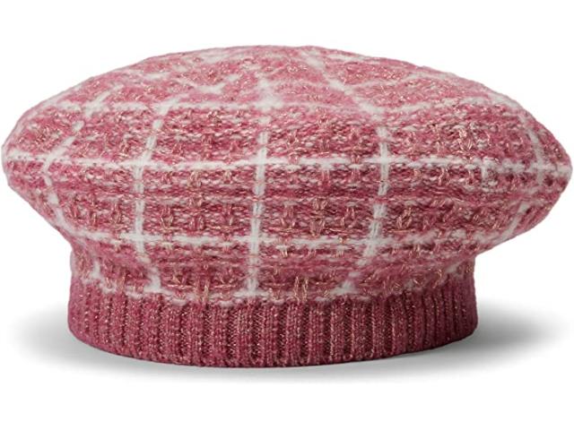 (取寄) ケイトスペード ツイード ベレー Kate Spade New York Tweed Beret Grapefruit Sodaの ...
