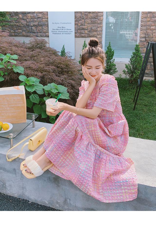 ワンピース フレアスカート フレアワンピース ティアードワンピース